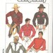 Simplicity 8473 1980s Fitted Mens WESTERN SHiRT Pattern Snap | Etsy