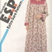 Simplicity 5718 1980s Misses Pullover CAFTAN Pattern Easy ESP Womens ...