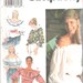 Simplicity 9582 Misses off Shoulder Peasant BLOUSE Pullover Cropped ...