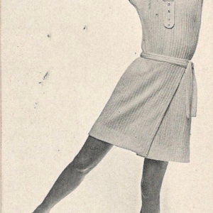 Simplicity 8880 1970s Misses Set of Body Suits Pattern Mini Wrap Skirt ...