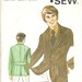 1970s Simplicity 9612 Double Breasted Coat Jacket and Pants Pattern ...