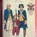 Butterick 4207 Mens 1776 Costume Pattern Bicentennial Coat Waistcoat ...