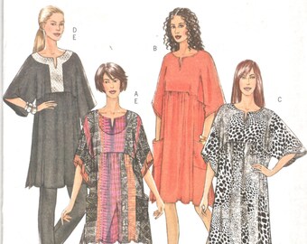 Vogue 7618 KOKO Misses Loose Fit Dress Top and Pants Pattern Very Easy ...