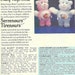 Butterick 6932 1980s Baby Hugs Baby Tugs Care Bear Pattern Vintage ...