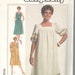 1980s Simplicity 7427 or Simplicity 5921 Pullover Sun Dress Pattern ...