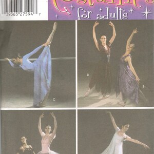 Simplicity 5138 Misses Ballet Ballerina Costume Pattern TUTU Pattern ...