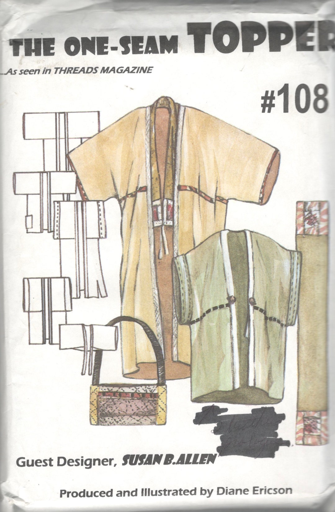 Revisions 108 the One Seam Topper Ethnically Inspired Coat or Jacket ...