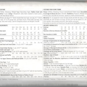 Simplicity 4156 Misses Gibson Girl Costume Pattern 1800s - Etsy