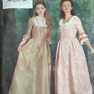 Butterick 6867 Misses 19th Century Costume Pattern Victorian Edwardian ...