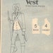 Butterick 4207 Mens 1776 Costume Pattern Bicentennial Coat Waistcoat ...