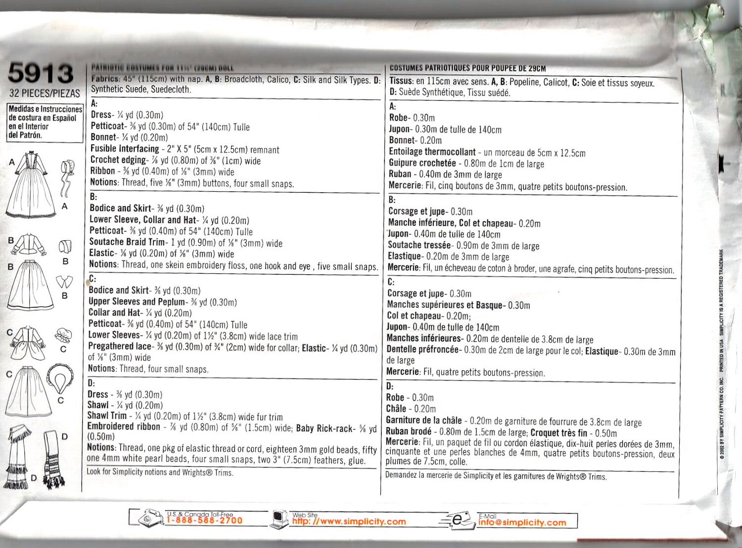 Simplicity 5913 Designer Fashion Doll Clothes Pattern Barbie - Etsy