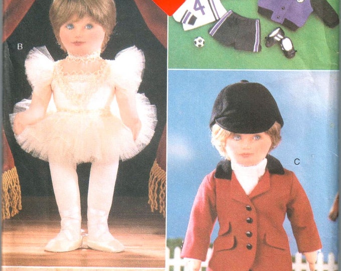 Vogue 9401 1990s Linda Carr Easy Indian Dolls and Clothes Pattern ...
