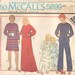 Mccalls 9592 1950s Misses Robe Nightgown Pattern Full Regular Length ...