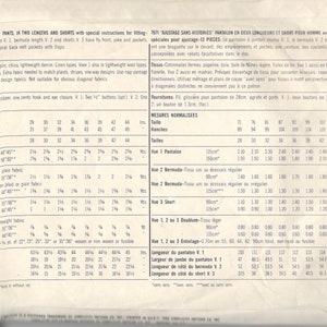 Simplicity 7671 1980s Fuss Free Mens Pants and Shorts Pattern Golf ...