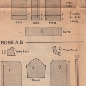 Butterick 4864 Victorian Style Nightgown and Robe Pattern Eileen West ...