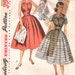 Simplicity 4249 1950s Jr Misses Halter Sun Dress and Bolero - Etsy