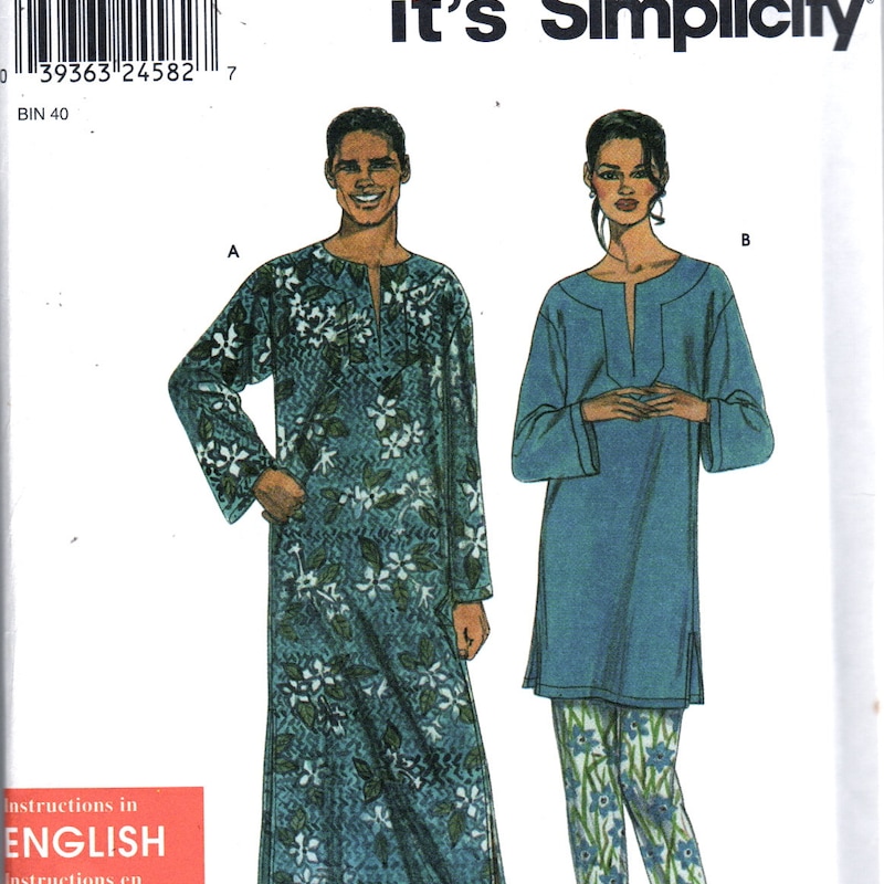 Caftan Sewing Pattern - Etsy