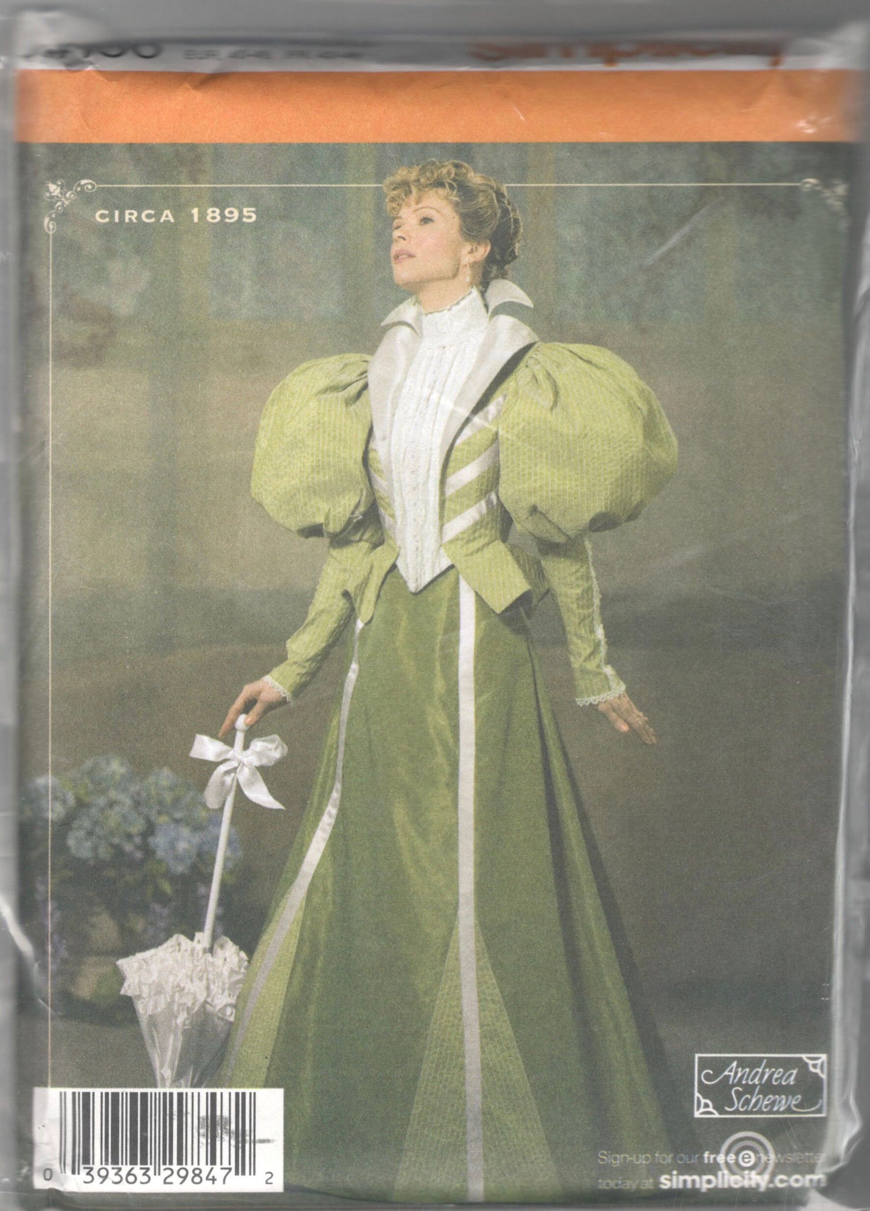 Simplicity 4156 Misses Gibson Girl Costume Pattern 1800s | Etsy