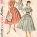 Simplicity 4249 1950s Jr Misses Halter Sun Dress and Bolero - Etsy