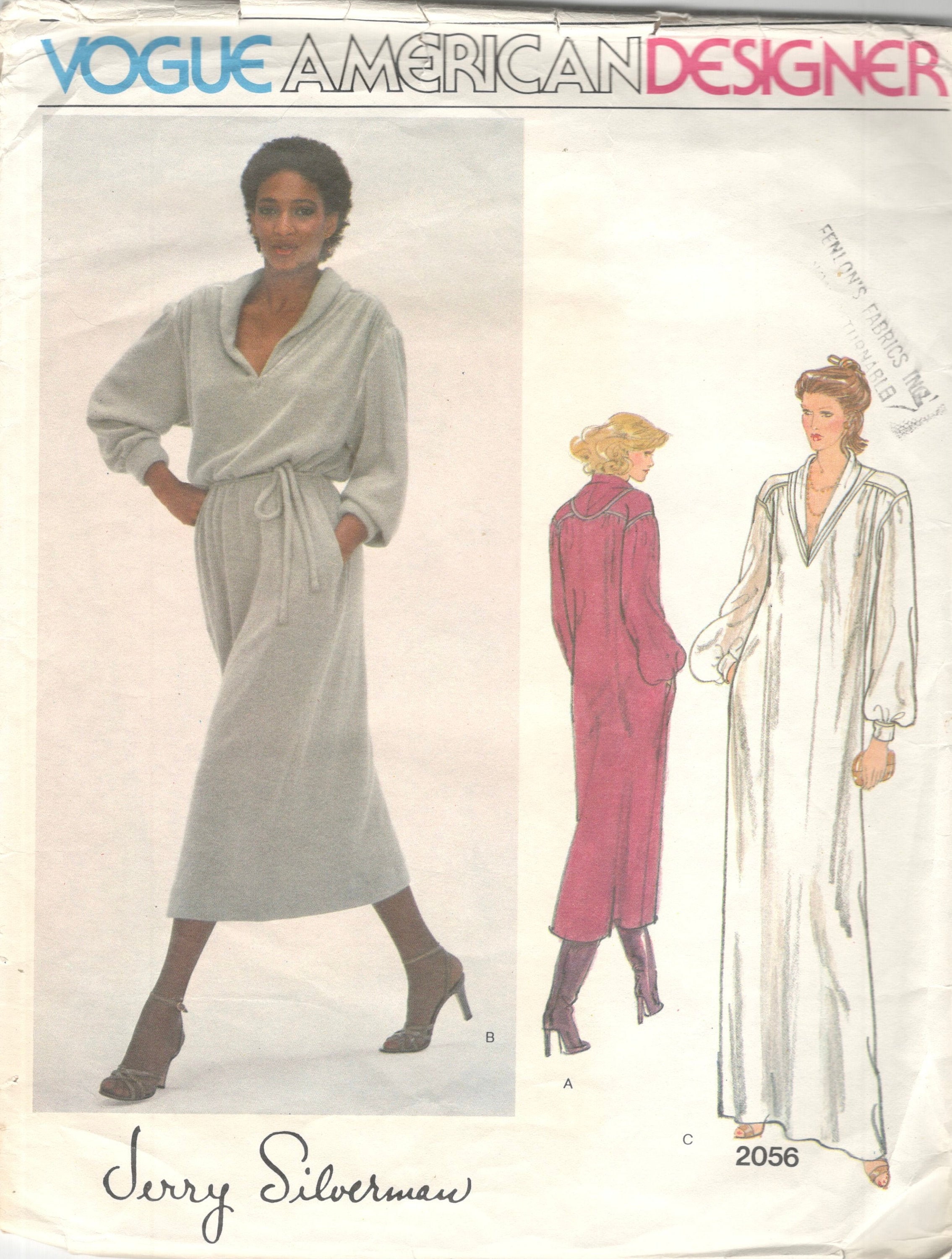 Vogue Caftan Pattern