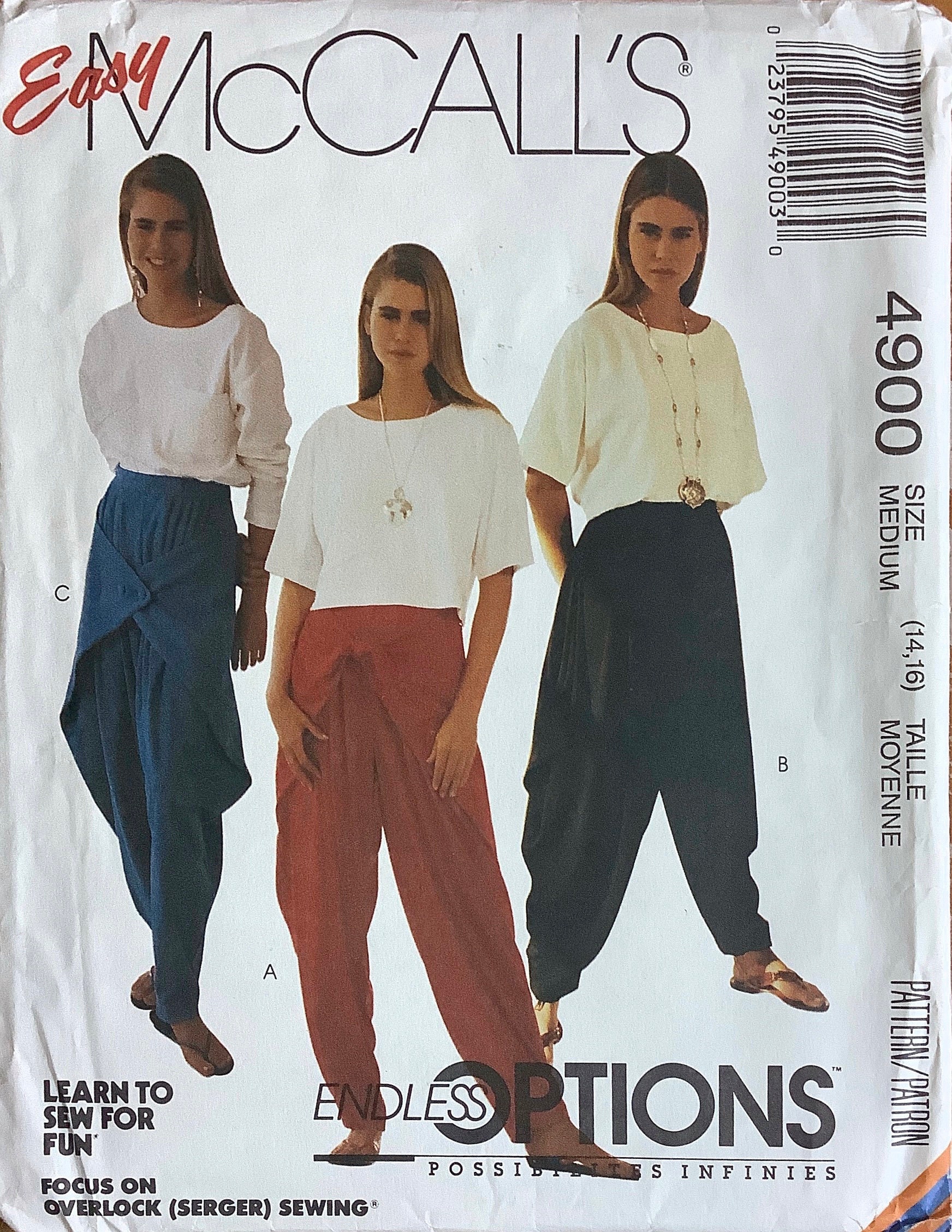 Zouave Pants Pattern