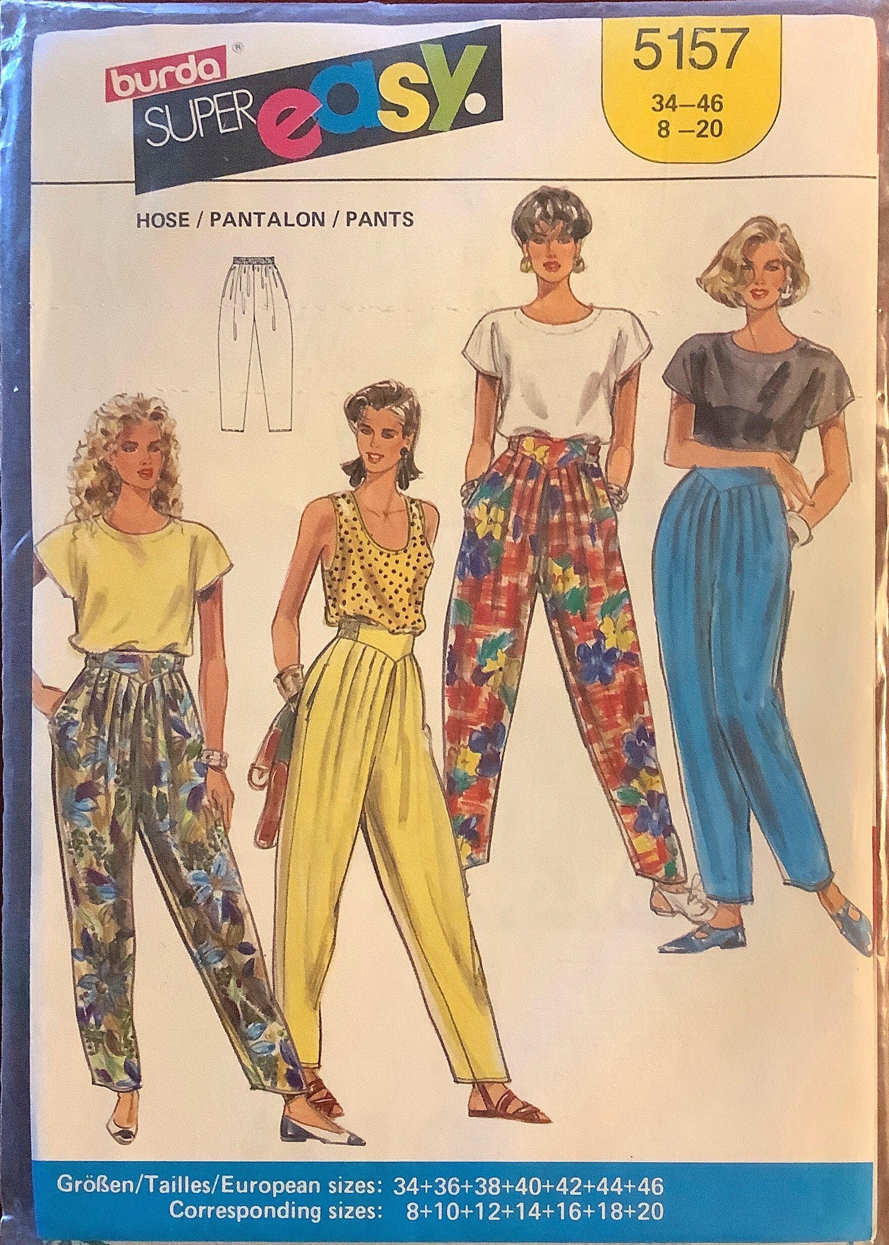 Zouave Pants Pattern