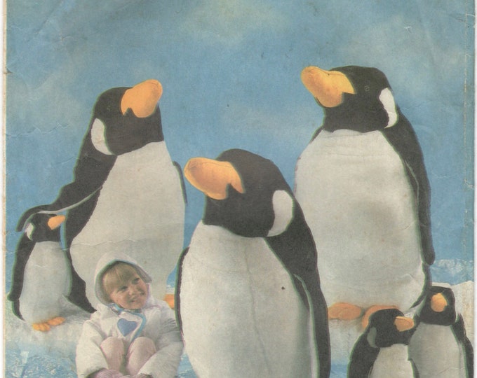 Simplicity 8212 Large and Small Plush Toy PENGUINS Pattern 22 - Etsy