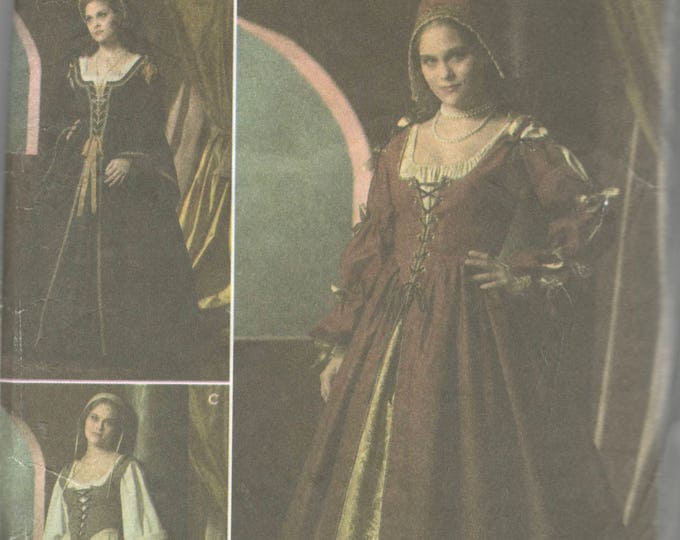 Simplicity 4488 Renfaire Renaissance Costume Pattern Princess Dress ...