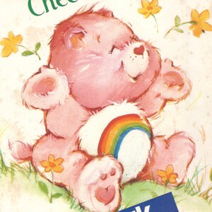 Butterick 6230 303 1980s CHEER BEAR Care Bear Pattern Vintage Stuffed ...
