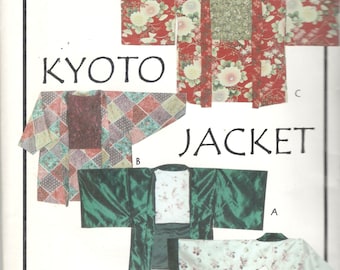 Kyoto Jacket Pattern June Colburn Mens Womens Japanese Haori - Etsy