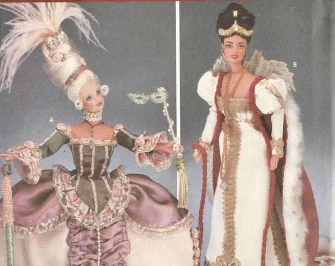 Simplicity 7025 Diva Fashion Doll Clothes Pattern Barbie Doll ...