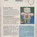 Butterick 6933 342 GRAMS BEAR Care Bear Pattern 1980s Vintage Stuffed ...