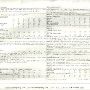 Simplicity 3663 Toddlers Boys Girls Toucan Costume Pattern Tropical ...