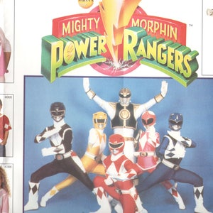 Butterick 4063 POWER RANGER Pillows Pattern 3 Iron on Transfers Pink ...