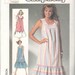 Simplicity 7481 Medium Muu Muu Pattern Dress Sundress Scoop Neck Womens ...