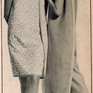 Simplicity 7572 1960s 3 Armhole Wrap Dress Pattern Cover up Womens ...