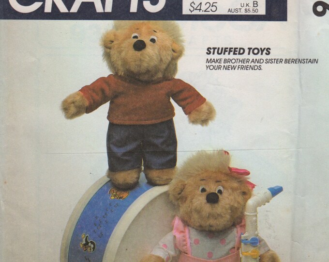 Butterick 5753 455 1980s DINOSAURS Pattern Triceratops Stegosaurus T ...