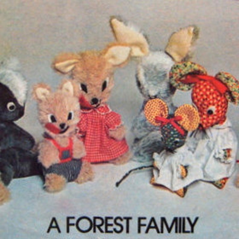 1970s Stuffed Rabbit - Etsy