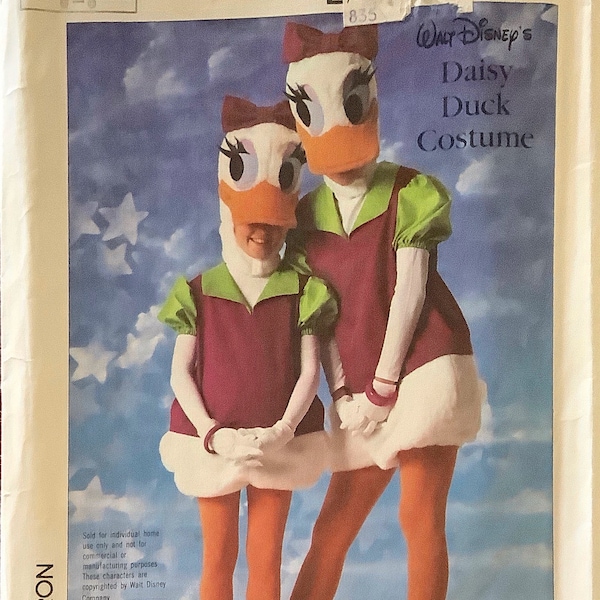 Donald Duck Costume Pattern - Etsy