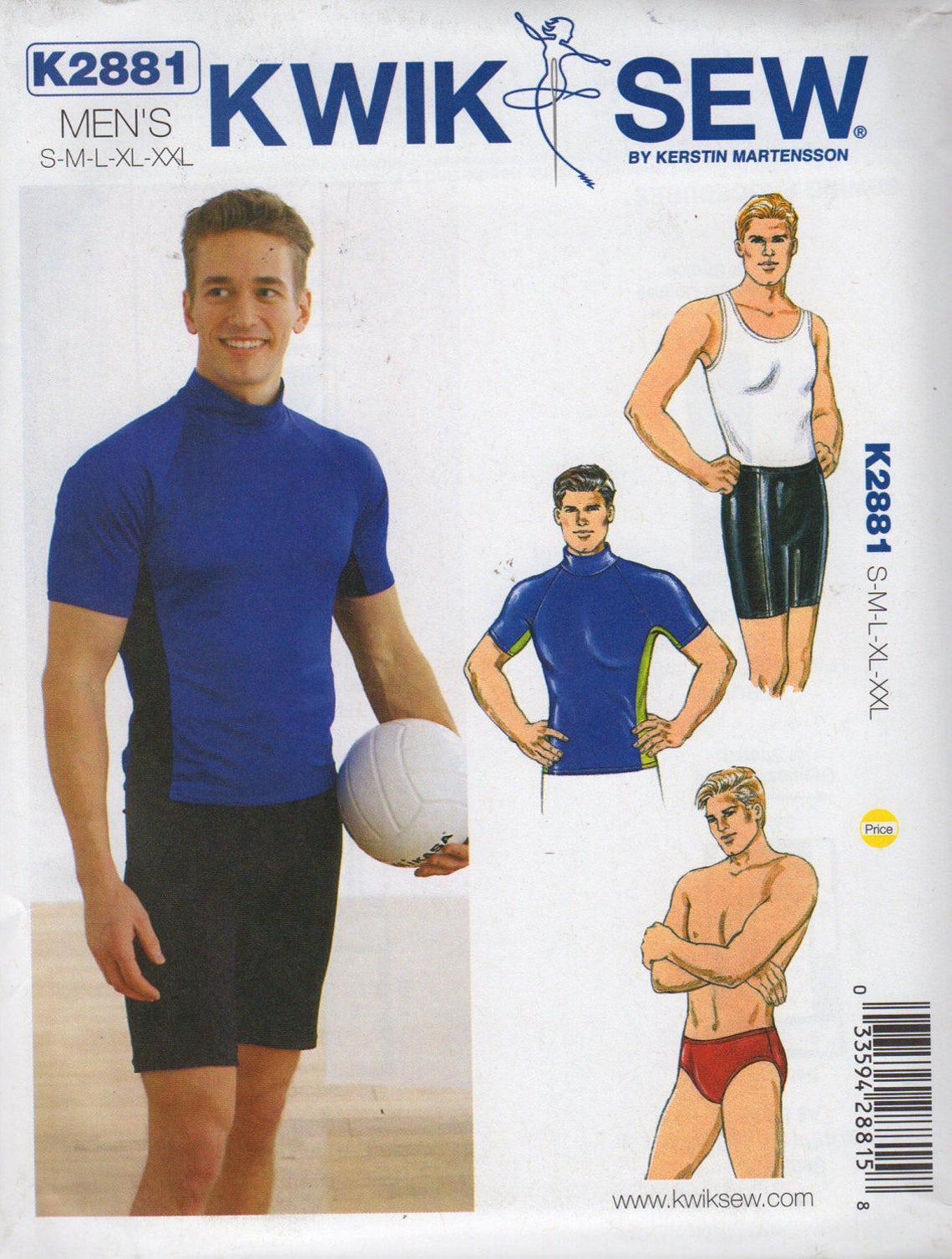 Sport Shirt Tank Top Shorts Swim Trunks Pattern Adult Teen Kwik Sew ...
