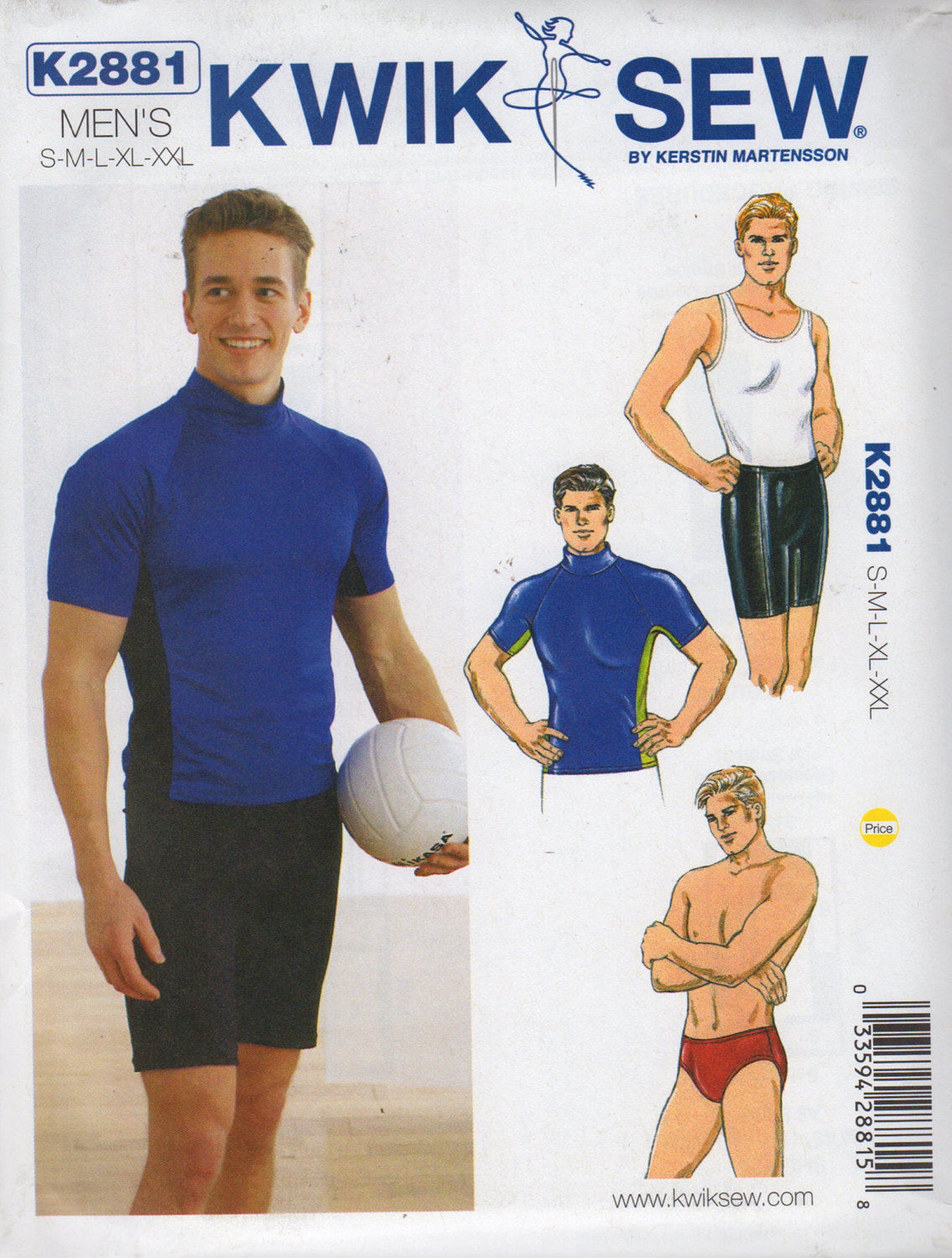 Sport Shirt Tank Top Shorts Swim Trunks Pattern Adult Teen Kwik Sew ...