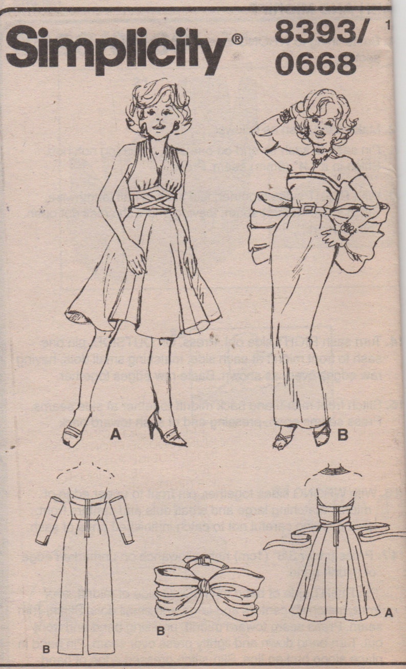 Simplicity 8393 MARILYN MONROE Costume Pattern 7 Year Itch | Etsy