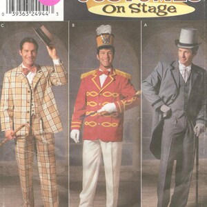 Simplicity 9686 Stage Costume Pattern Band Leader Music Man Victorian ...