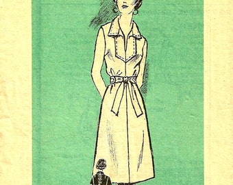 Simplicity 5010 1970s Misses Oriental Cheongsam Dress Pattern Keyhole ...