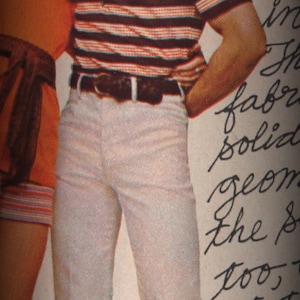 Simplicity 9736 1970s Mens Trousers Pants and Jean Cut Bell Bottom ...