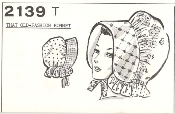 Old Fashioned Sunbonnet Pattern