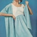 Simplicity 6569 1960s Misses Evening Dress and Stole Pattern High Waist ...