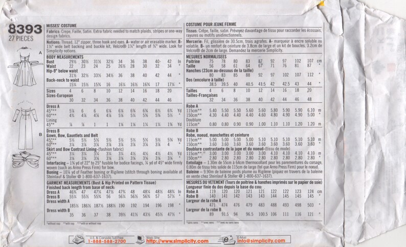 Simplicity 8393 MARILYN MONROE Costume Pattern 7 Year Itch | Etsy