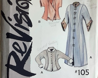 Lois Ericson 301 Vest Wardrobe Pattern 3 Styles Asymmetrical Womens ...