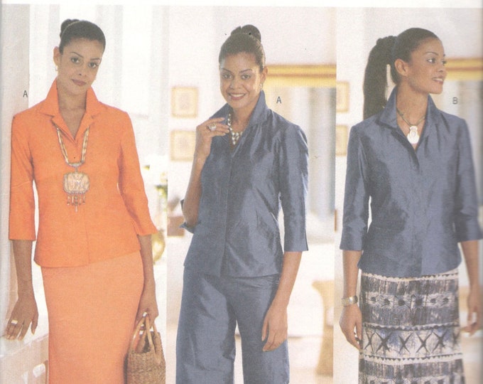 Simplicity 7055 Misses African Wedding Sewing Pattern Peplum Top Skirt ...